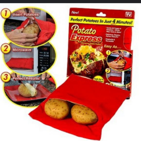 As Seen On TV | Kitchen | New Potato Express Microwave Potato Cookeras ...
